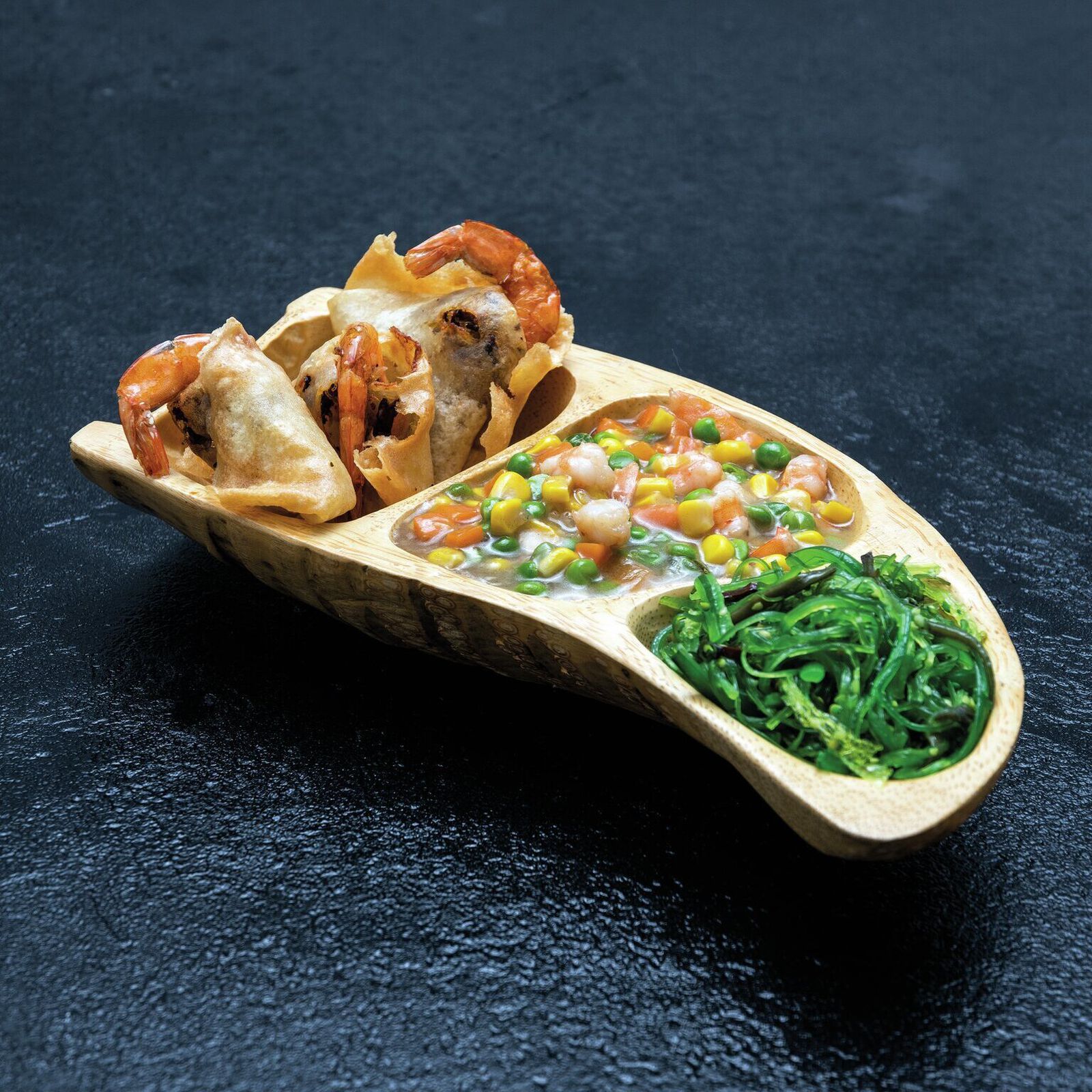 Showplate for sushi, Light Brown, Tableware, Buffet, Display, Paderno