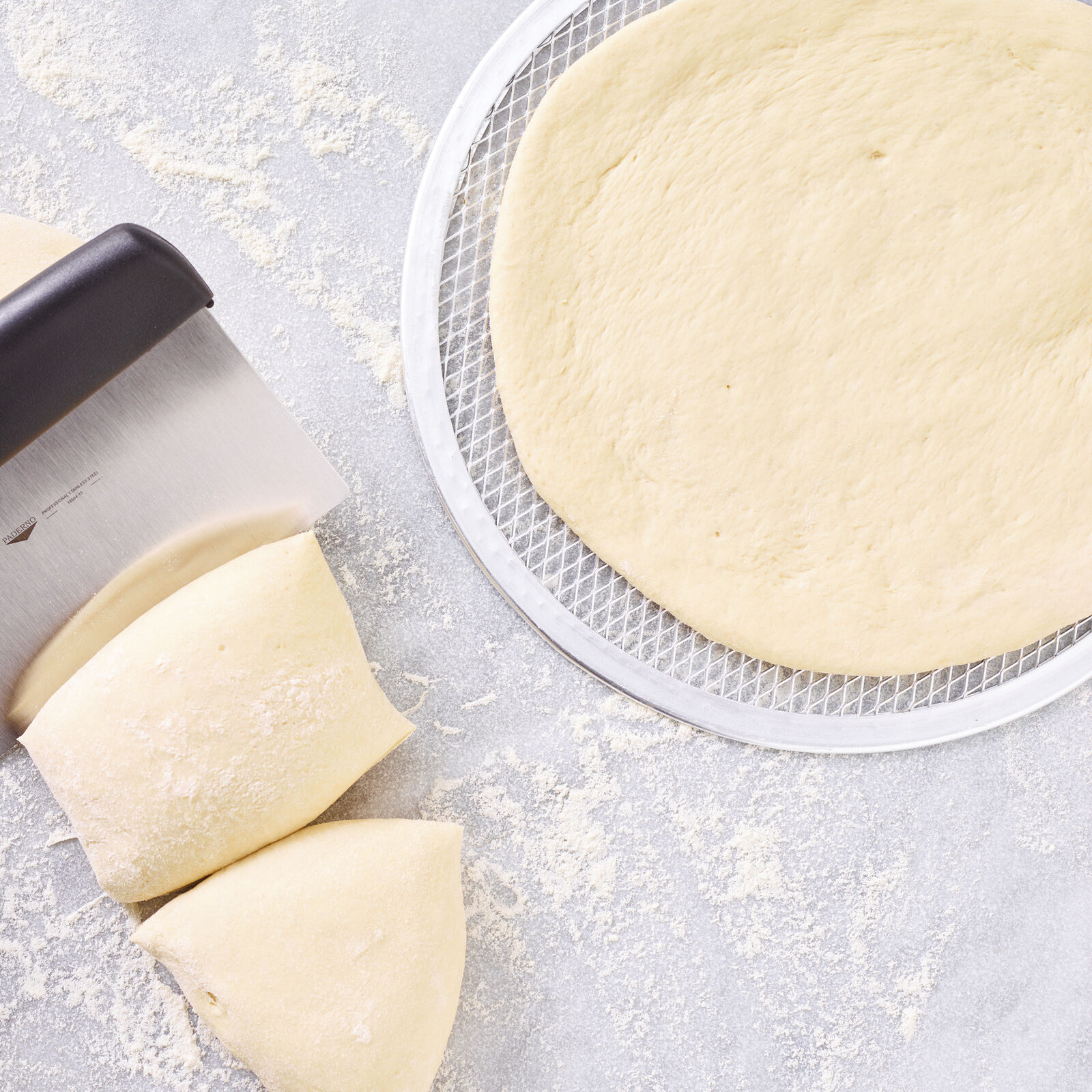 Retina pizza , Grigio, Articoli Cucina, Pasticceria, Bar, Paderno