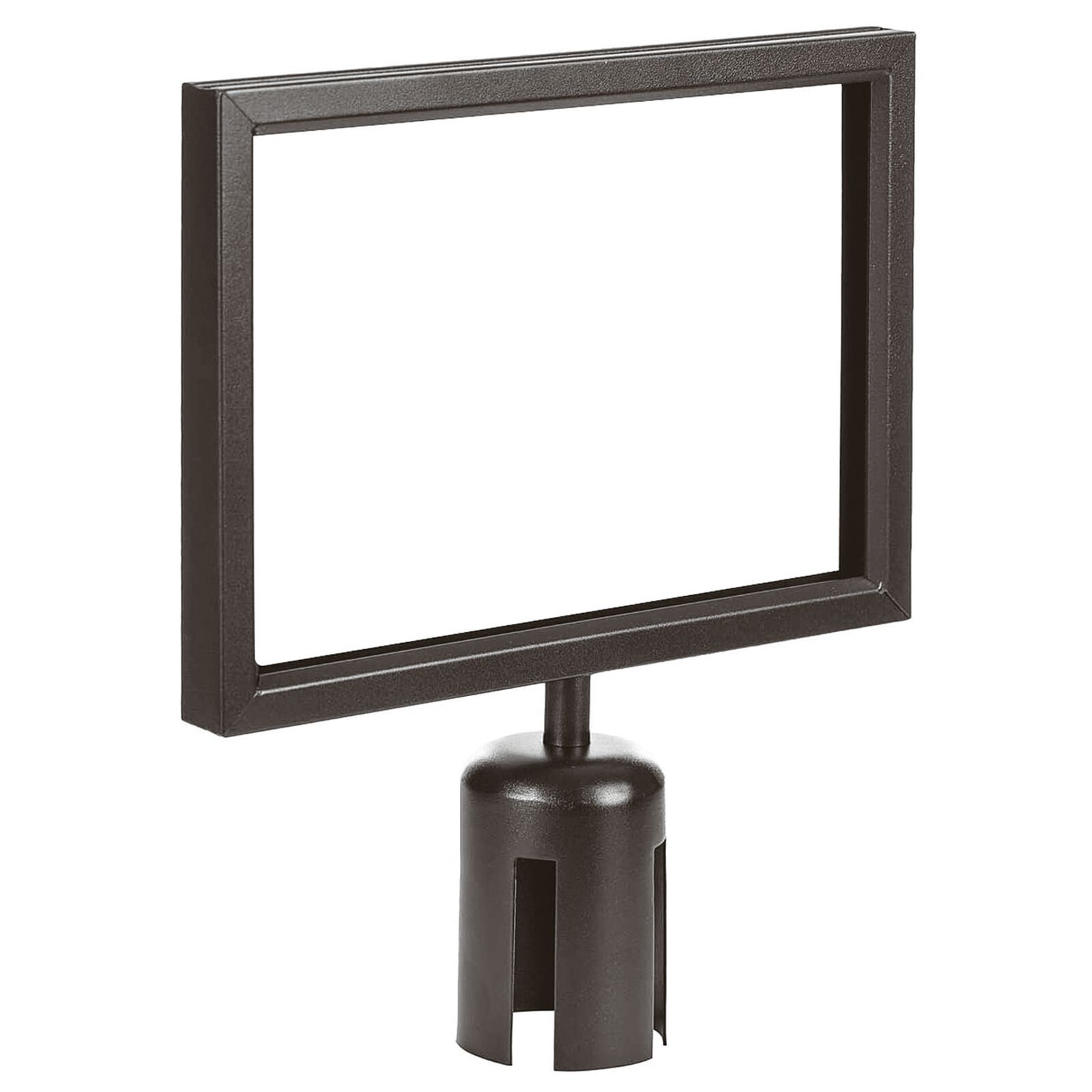 Stanchion sign holder , Black, Storage, Transport, Cleaning, Paderno