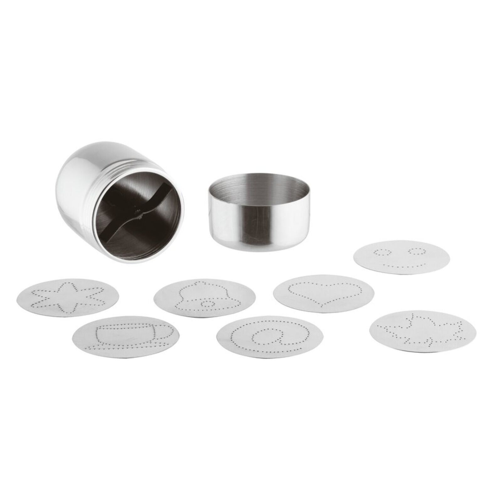 Cocoa dredger with 7 discs, Steel, Kitchen, Pastry & Bar Utensils, Paderno