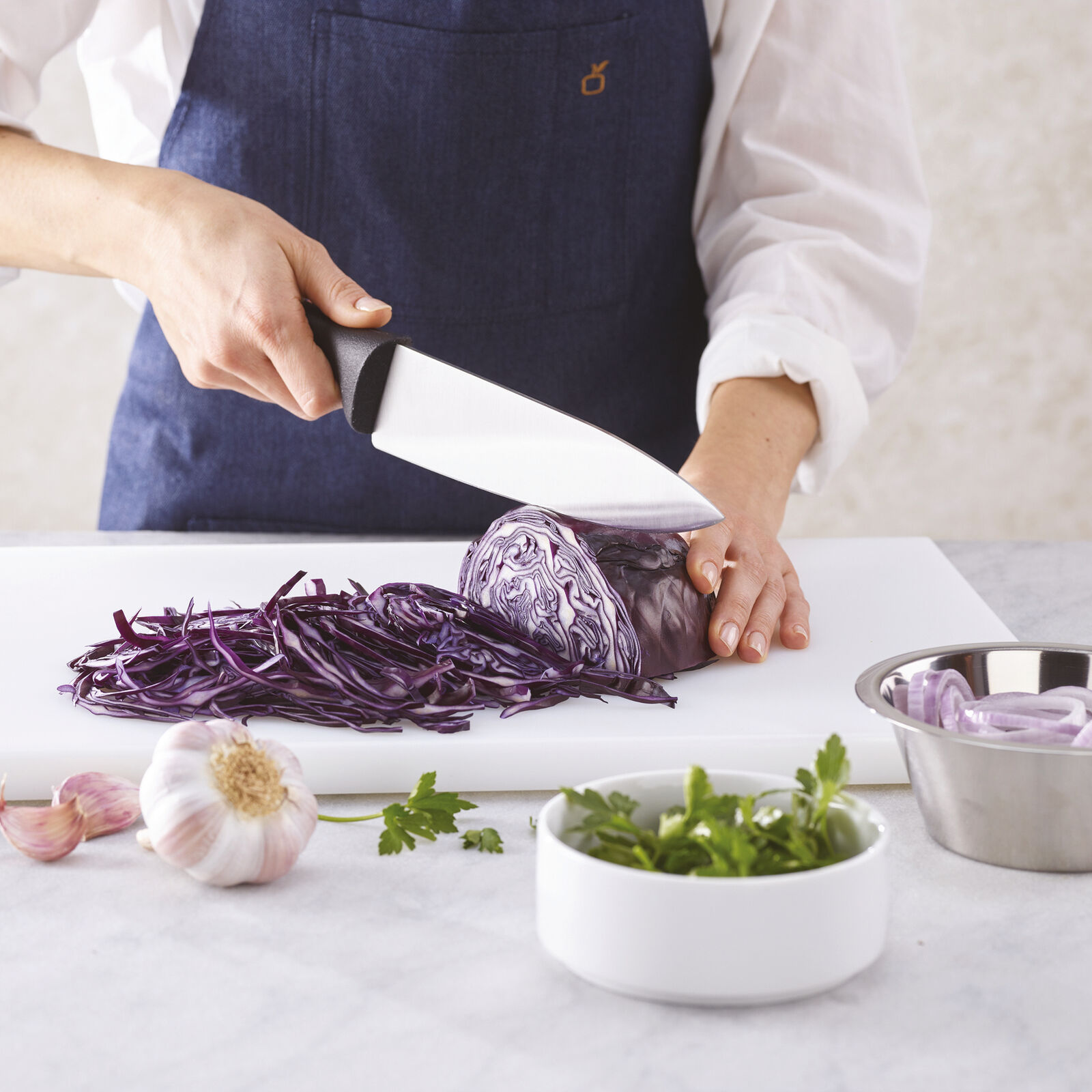 Cook's knife , Black, Stamped Knives Series 18000, Paderno